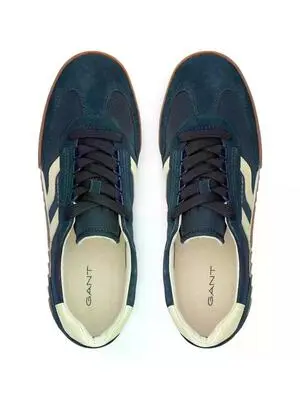 Gant Baylle Striped Lace-up Sneakers - Blue