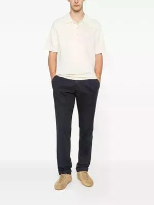 BERWICH Cuffed Pleated Trousers