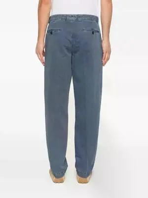 BERWICH Button Trousers - Blue
