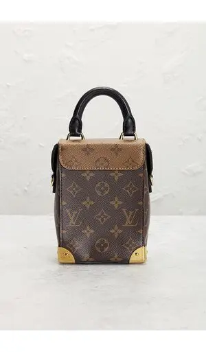 FWRD RENEW Louis Vuitton Monogram Reverse Camera Box Handbag