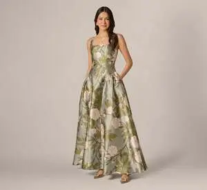 Adrianna Papell Plus Gown Evening Dresses