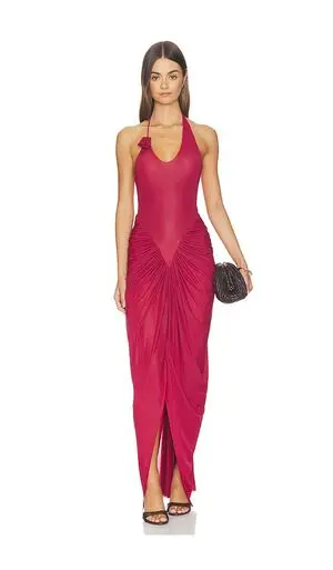 Maygel Coronel Ruched Evening Dresses