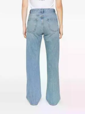FRAME Vertical Straight Leg Jeans - Blue