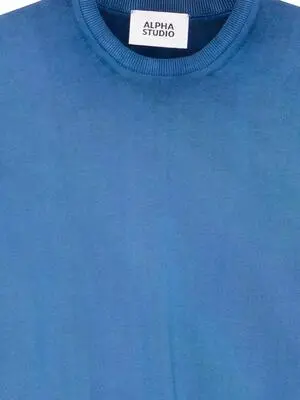 Alpha Studio Crew-neck Knitted Jumper