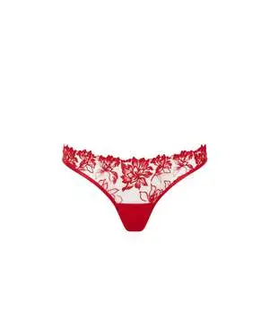 Bluebella Samara Embroidered Panty - Red
