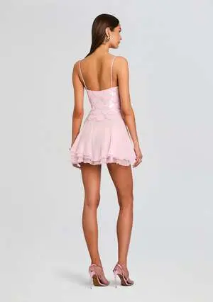 Retrofete Dreeny Embroidered Dress