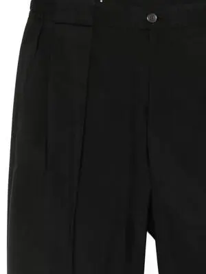 BRIGLIA 1949 Pleated Trousers - Black