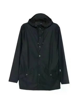 Rains Logo Coats For Men