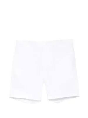 DONDUP Manheim Logo-appliqué Chino Shorts - White