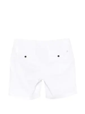 DONDUP Manheim Logo-appliqué Chino Shorts - White