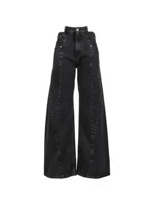 MAISON MARGIELA Cutout Wide-leg Trousers