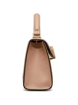 Valentino Garavani Small Vsling Grainy Calfskin Handbag - Neutrals