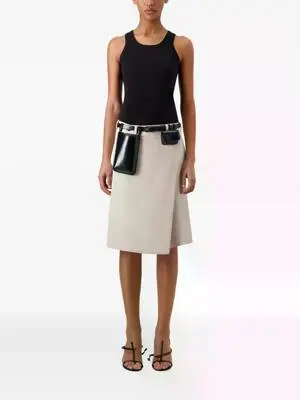 COPERNI Button-Detailed Circular Midi Skirt