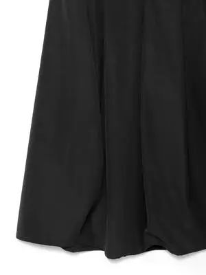 LITKOVSKA Panelled Pleated Skirt - Black