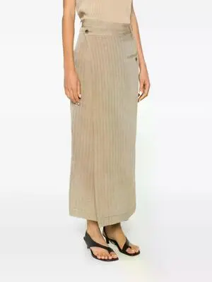 UMA WANG Grace Midi Skirt