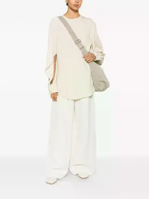 UMA WANG Paella Palazzo Pants - Neutrals