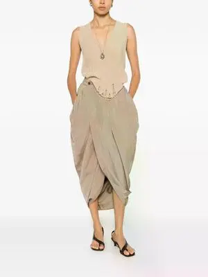 UMA WANG Gink Midi Skirt