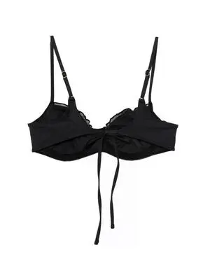 Frankies Bikinis Austin Ruffled Underwired Bikini Top