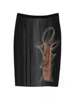Jean Paul Gaultier Black Wash Skirts