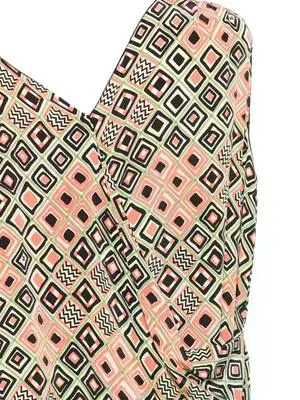 Missoni 2000s Geometric-print Mini Dress