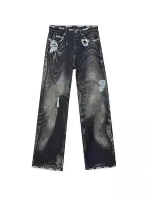 Camper Ripped Denim Jeans - Black
