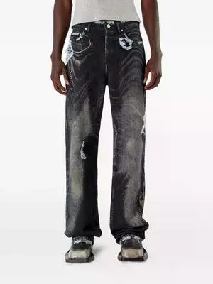 Camper Ripped Denim Jeans - Black