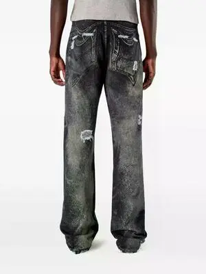 Camper Ripped Denim Jeans - Black