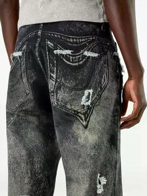 Camper Ripped Denim Jeans - Black