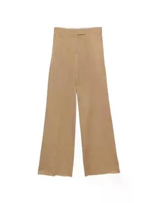Max Mara Mxmoliato Palazzo Pants - Neutrals