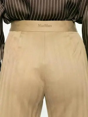 Max Mara Mxmoliato Palazzo Pants - Neutrals