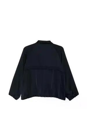 Antonelli Firenze Grace Raglan-sleeve High-neck Jacket - Blue