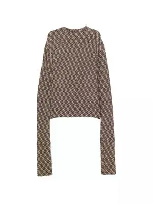 MAISON JEJIA Patterned Sweater