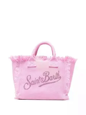MC2 SAINT BARTH Frayed Tote Bag - Pink