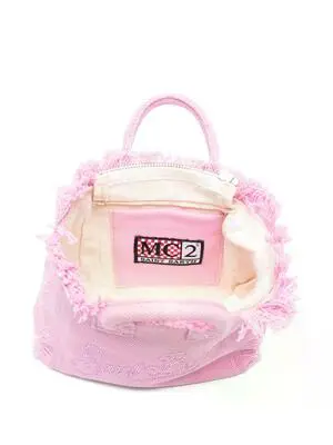 MC2 SAINT BARTH Canvas Mini Vanity Tote Bag