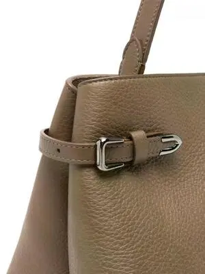 Brunello Cucinelli Pebble-leather Tote Bag - Brown