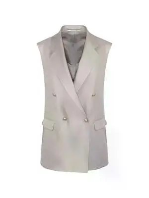 Tagliatore Bernice Double-breasted Waistcoat - Neutrals