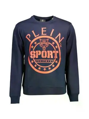 PLEIN SPORT Tiger-print Crew-neck Sweater