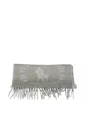 Polo Ralph Lauren Logo-print Striped Scarf
