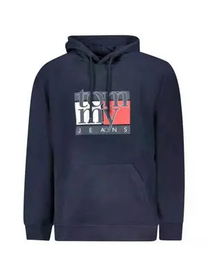 Tommy Hilfiger Logo-print Hoodie - Blue