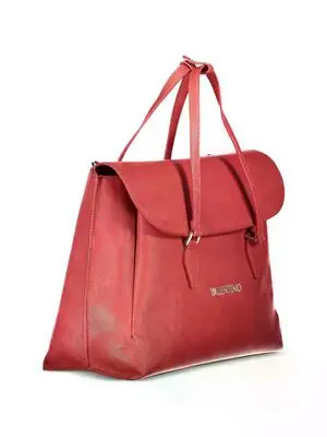 MARIO VALENTINO Foldover Tote Bag - Red