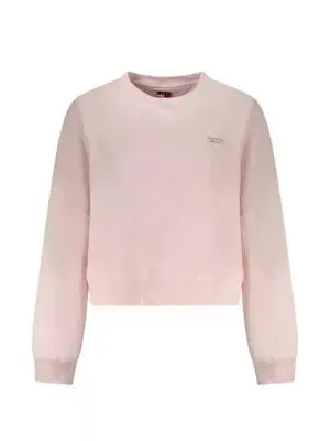 Tommy Hilfiger Logo-embroidered Cotton Sweatshirt - Pink