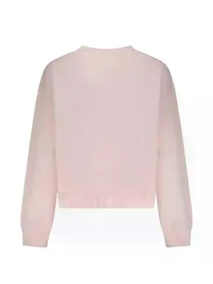 Tommy Hilfiger Logo-embroidered Cotton Sweatshirt - Pink
