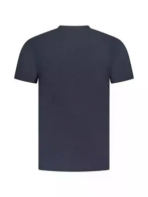 Roberto Cavalli Leopard-print Logo T-shirt - Blue