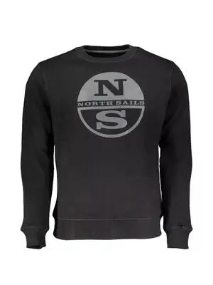 NORTH SAILS Logo-print Cotton Sweatshirt - Black