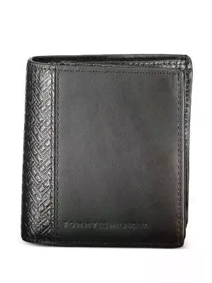 Tommy Hilfiger Leather Bifold Wallet - Black