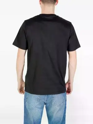 LYLE & SCOTT Embroidered-logo Cotton T-shirt - Black