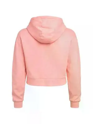 Guess Logo-print Hoodie - Pink