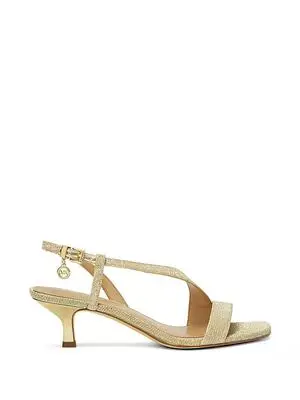 Michael Kors 50mm Jaida Sandals - Gold