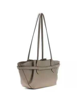 Guess Padlock Detail Shoulder Bag - Brown