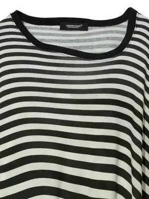 Undercover Striped Asymmetric T-shirt